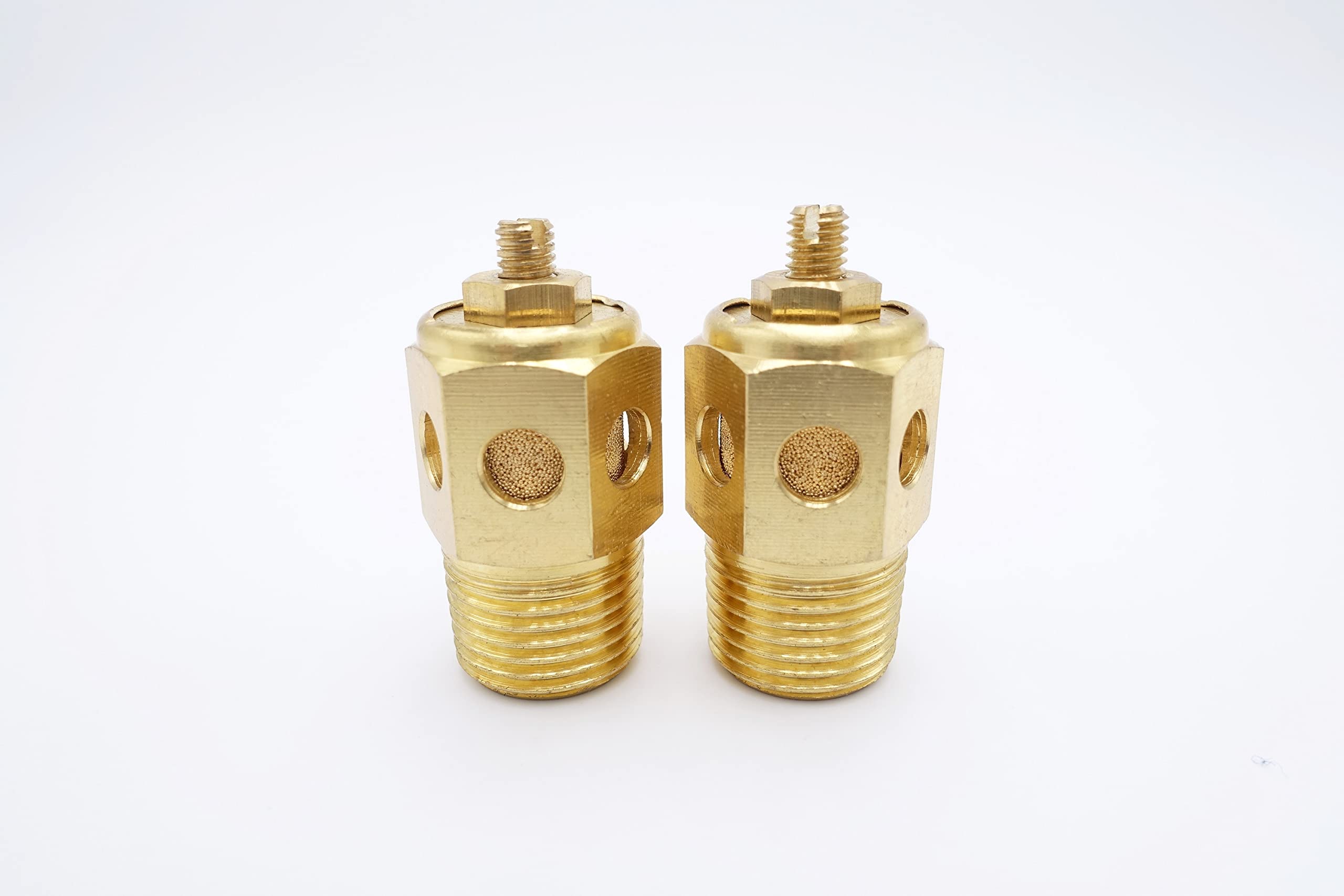Snapklik.com : IVLPHA Pneumatic Air Muffler, Sintered Bronze Brass ...
