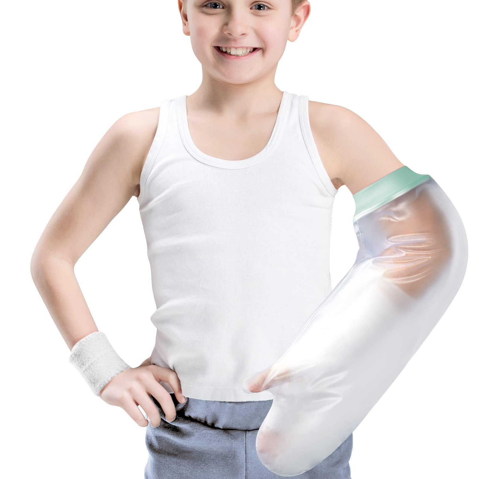 And Blue Wrist Fingers Cast