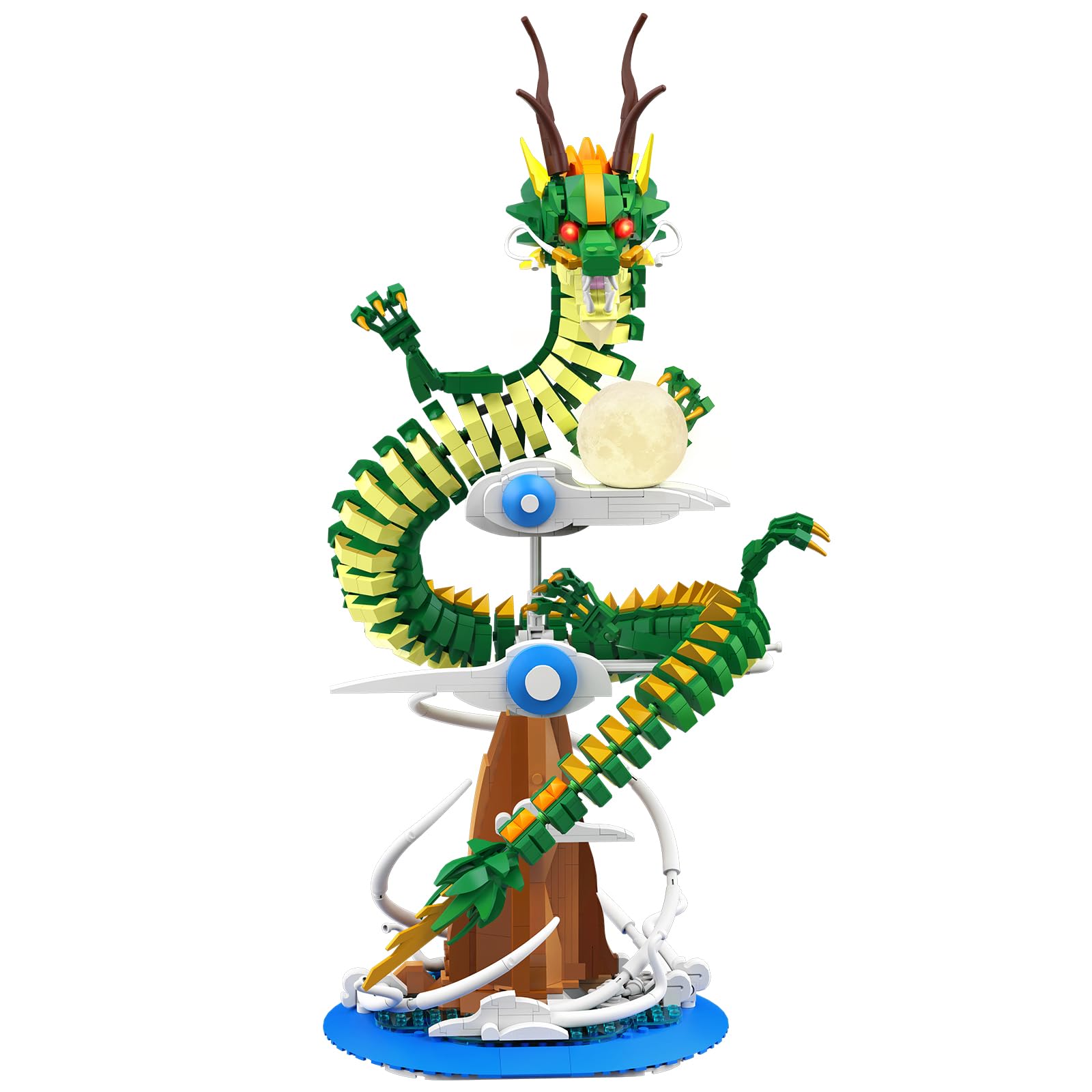 Amazon.com: NUTCRACKER Dragon Building Blocks Set for Adult, Lighting ...
