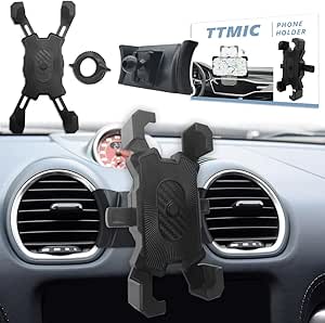 TTMIC Car Phone Mount for 2017-2024 Porsche 718 Boxster Cayman [Thick ...