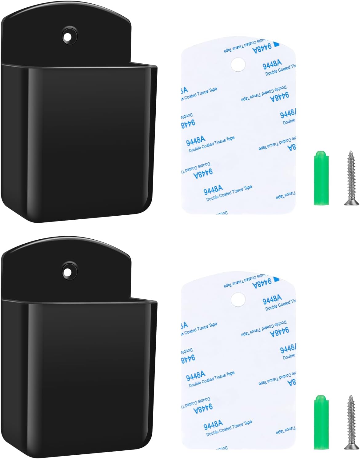 Amazon.com: MGGi 2 Pack Remote Control Holder Rack Wall Mounted Air ...