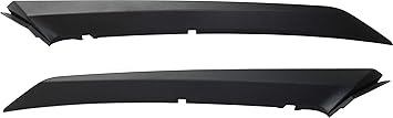 Amazon.com: Evan-Fischer Aftermarket Front Bumper Trim Set of 2 ...