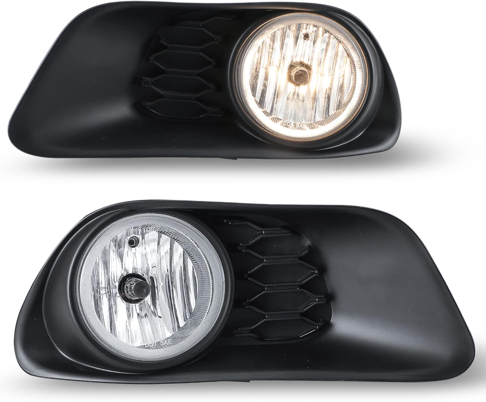 Amazon.com: WEELMOTO Headlights Assembly For 2008-2016 Chrysler Town ...