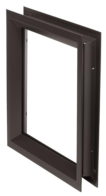 National Guard Lfra100Dkb12X12 Window Frame Kit, 12" x 12" - Door ...