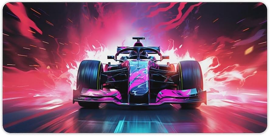 Amazon.com: FeoYoed Large Mouse Pad F1 Racing Desk Mat Computer ...