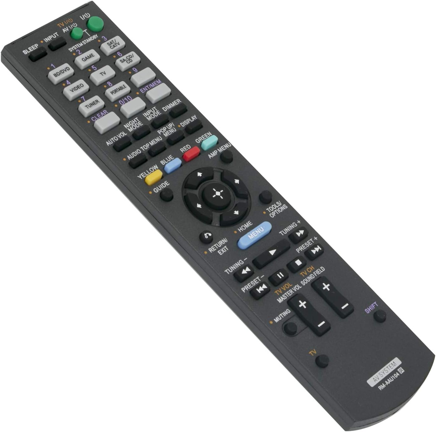 Amazon.com: HCDZ Replacement Remote Control for Sony STR-K675 STR-K675P ...