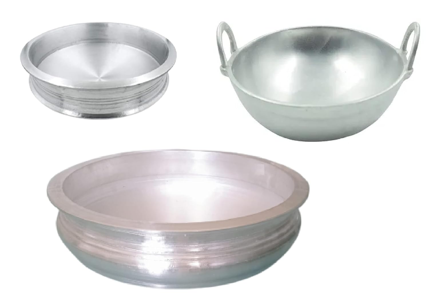 Buy Best Baking Utensils Healthy Indalium Uruli/Aluminium Uruli/Pot ...