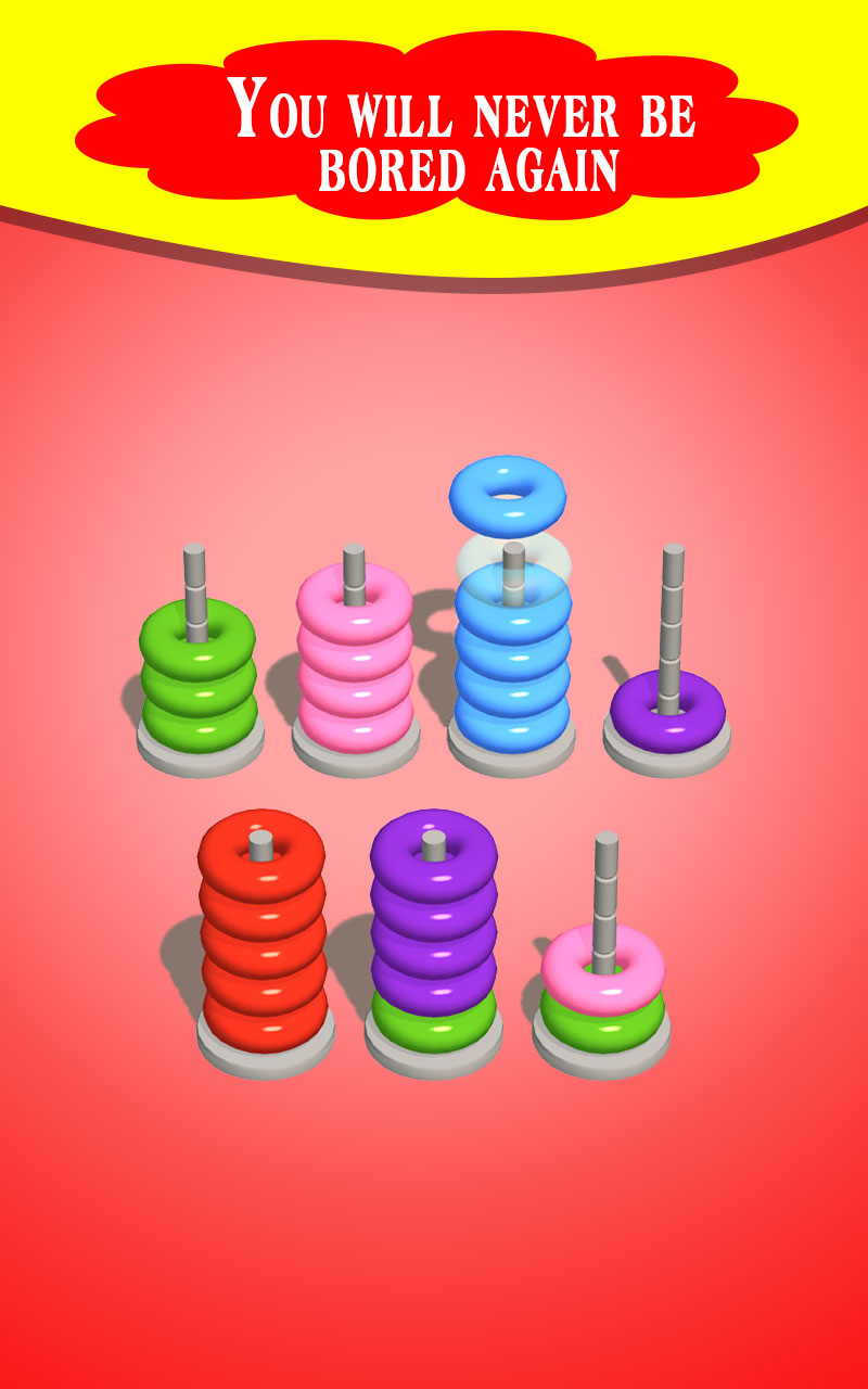 Hoop Stack: A Fun Puzzle Game That Challenges Your Stacking Skills and ...