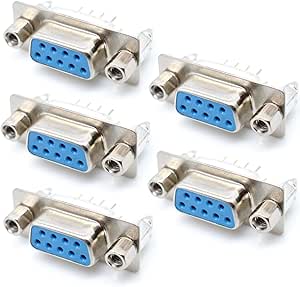 Amazon.com: Ganasome 5 Pcs DP9 Female D-Sub PCB Connectors with 9 Pins ...