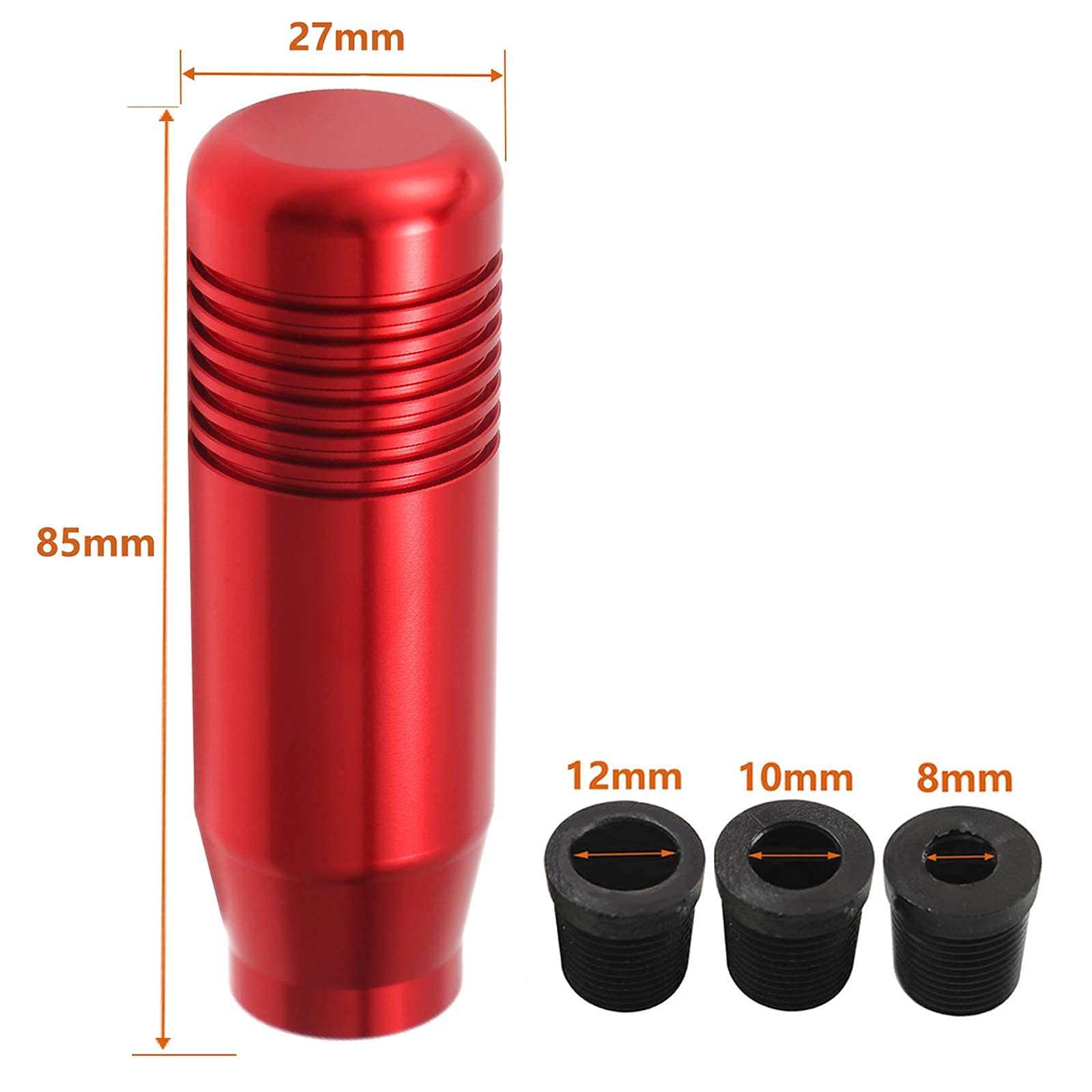 Snapklik.com : Lunsom Short Weighted Shifter Knob, Aluminum Alloy ...