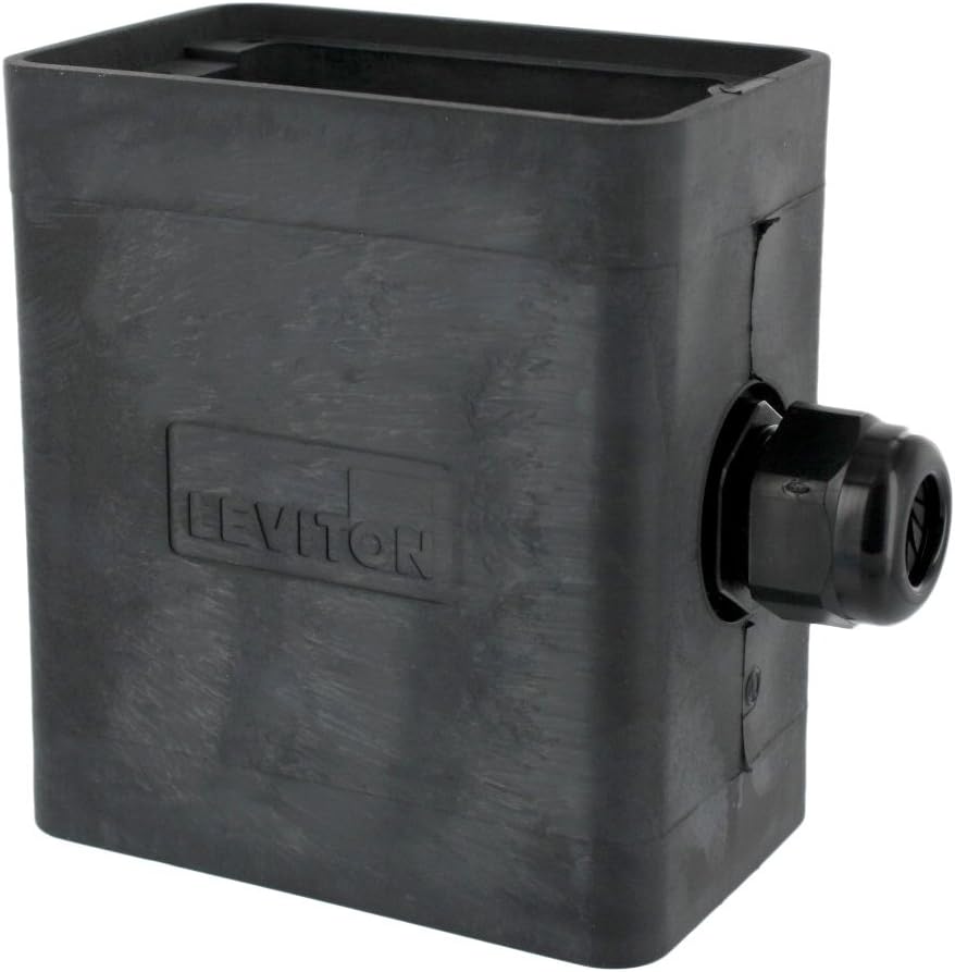 Leviton Portable Outlet Box, Sing-Gang, Extra Deep, Pendant Style ...