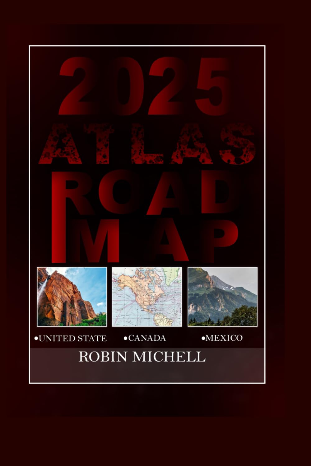 2025 Atlas Road Map Scenic Drive Moto Carriers National Parks ...