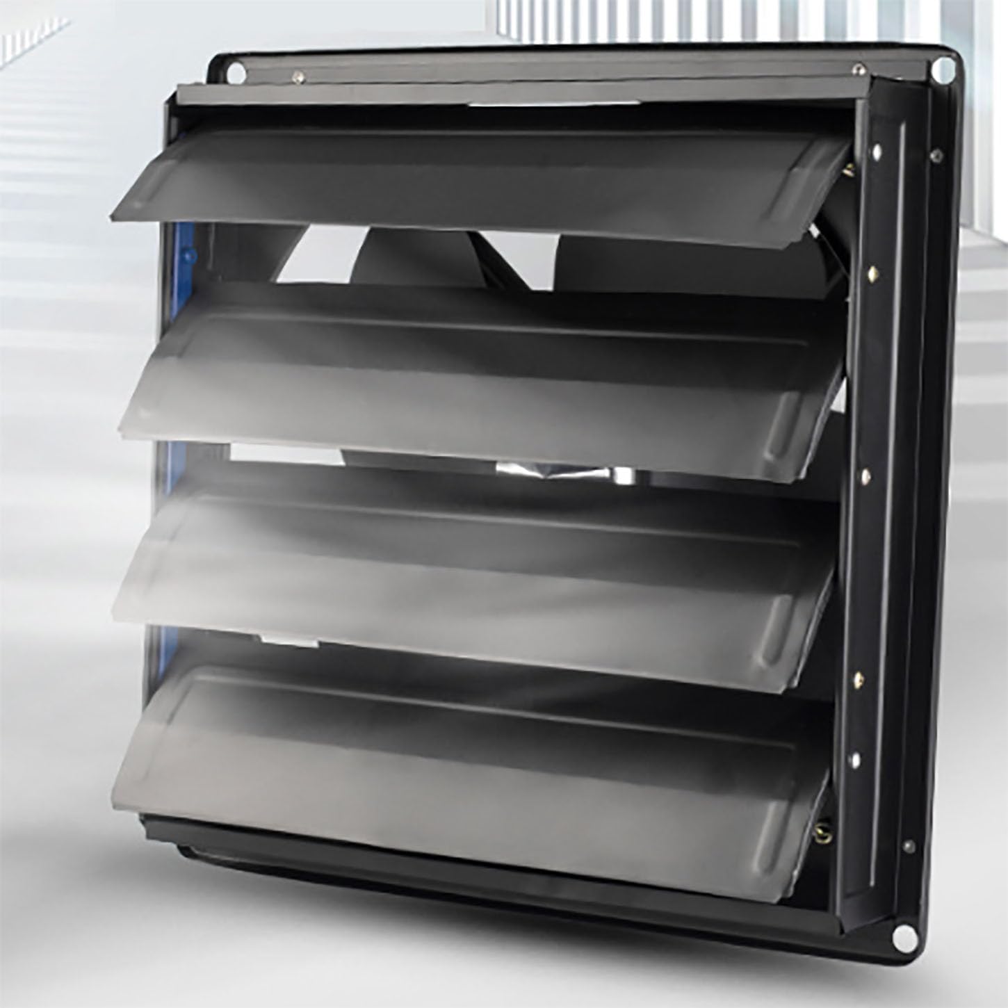 Amazon.com: ICEMOB Industrial Exhaust Fan,Shutter Kitchen Extractor Fan ...