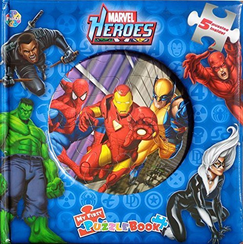 Amazon.com: Marvel Heroes: My First Puzzle Book: 9782764316733: Marvel ...