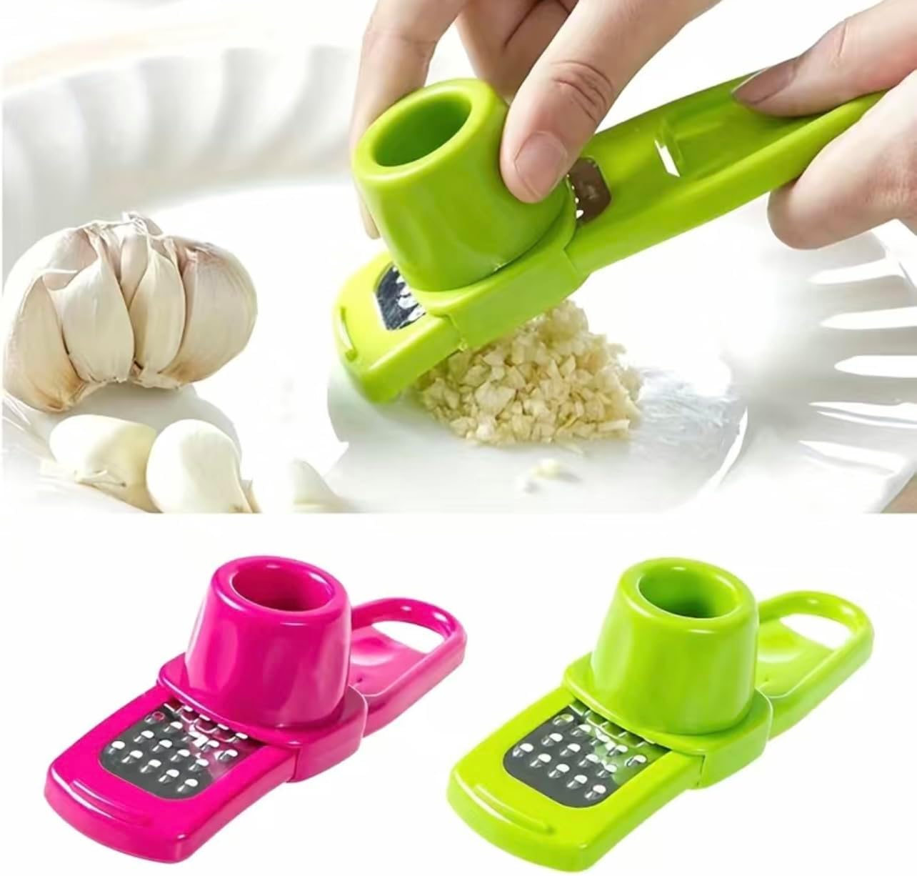 Amazon.com: New Age Kitchen, Mini Ginger Garlic Lemon Grinding Grater ...