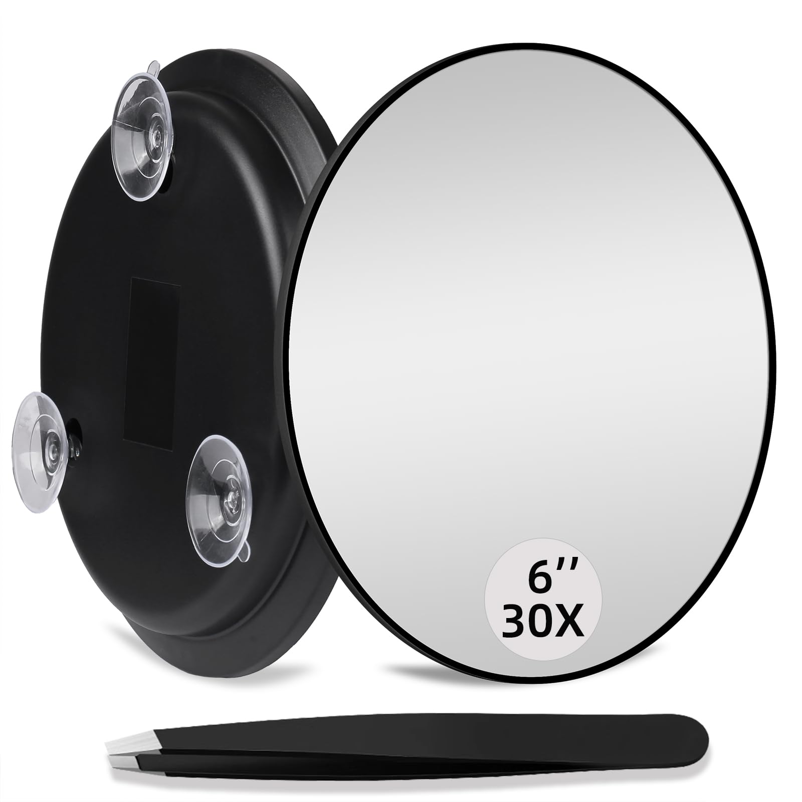 Amazon.com : 30X Magnifying Mirror, Round 30X High Magnification Mirror ...