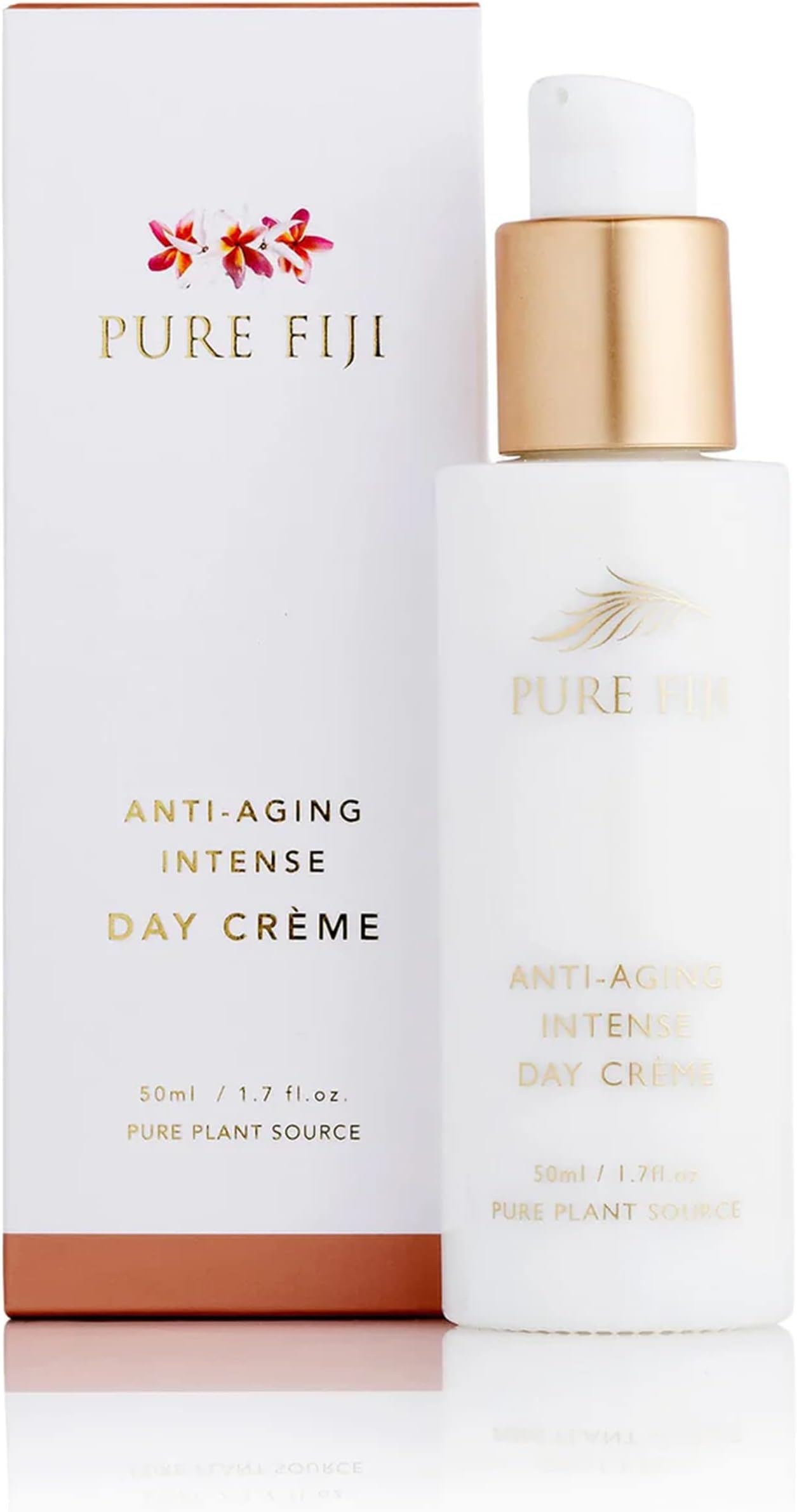 Amazon.com: PURE FIJI Anti Aging Daily Facial Moisturizer Cream to ...