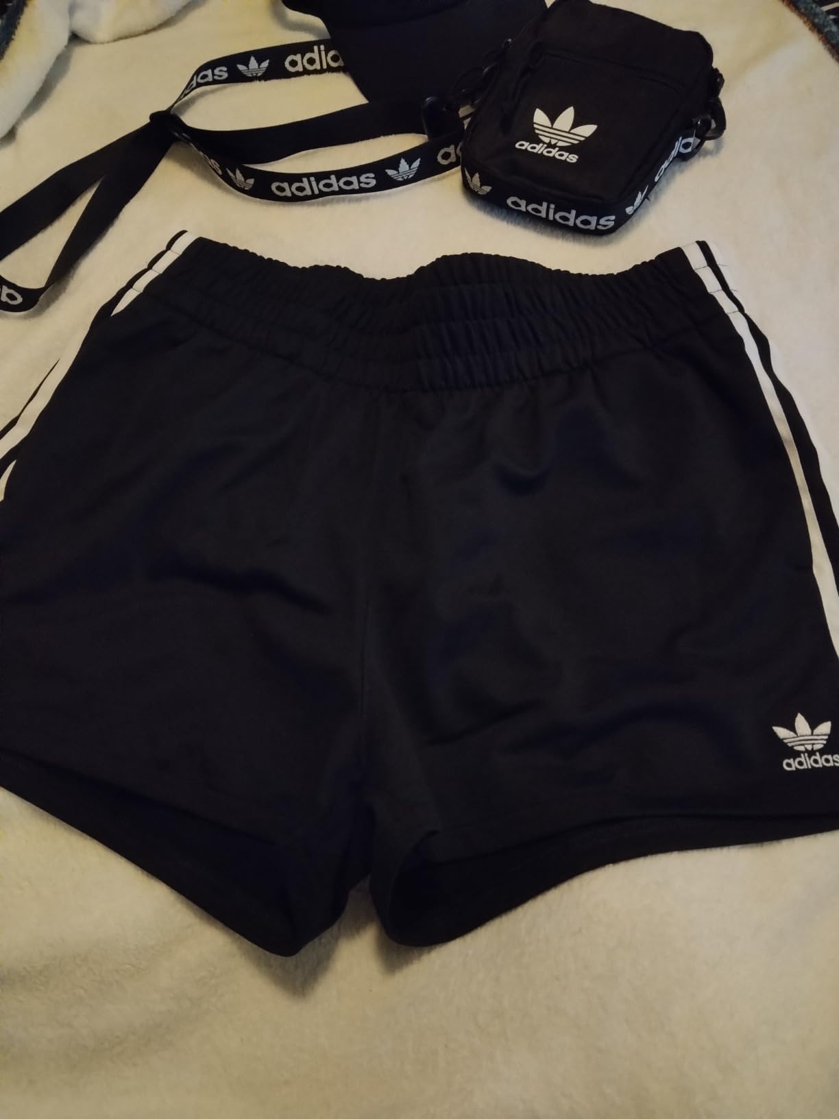 adidas Originals Women's 3-Stripes Shorts at Amazon Women’s Clothing store