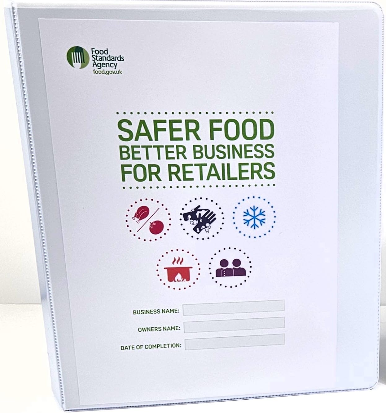 Safer Food Better Business for Retailers 2025 with 13 Months Diary & 13 ...