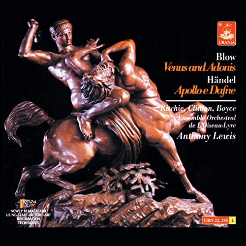 Amazon.co.jp: Blow: Venus and Adonis & Handel: Apollo E Dafne : アンソニー ...