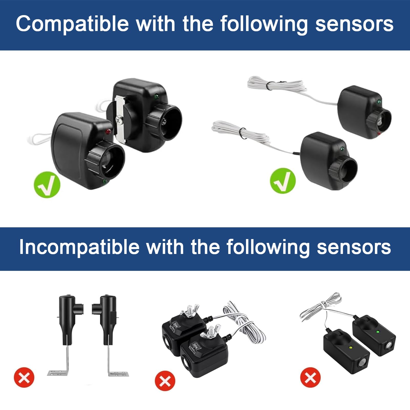 Garage Door Sensor Shades