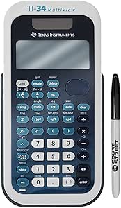 Amazon.com : TI-34 Multiview Scientific Calculator, Four-Line Display ...
