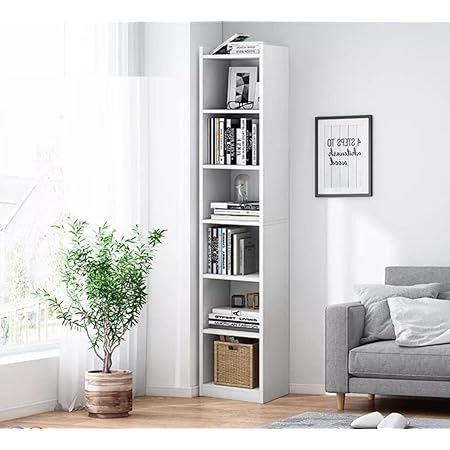 Kurtzy Open Book Shelf DIY Book Storage Display Rack - Wooden ...