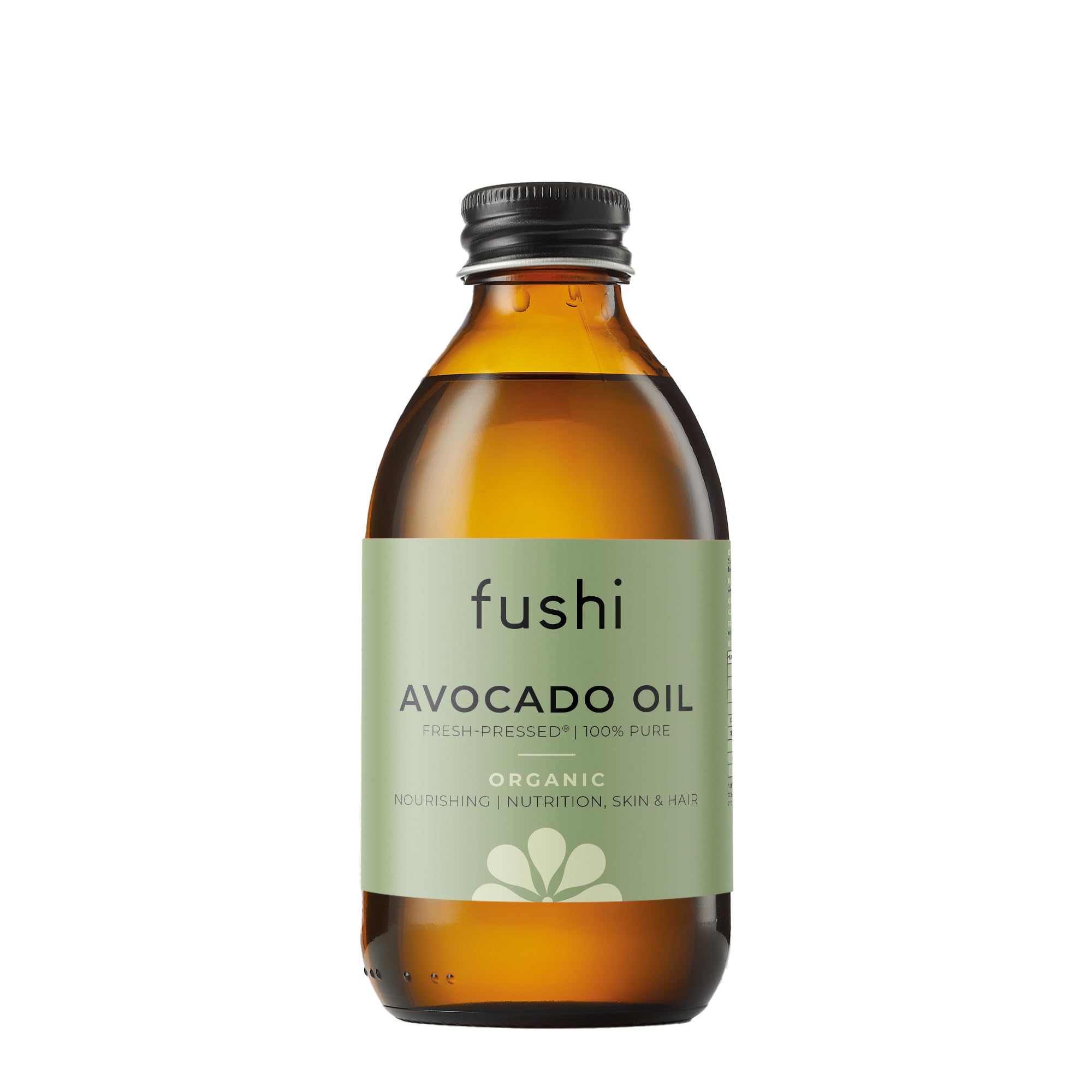 Fushi Avocado Organic Oil 100ml Extra Virgin, Biodynamic Harvested Cold ...