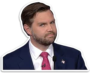 Amazon.com - J.D. Vance Skeptical Face President Election 2024 Sticker ...