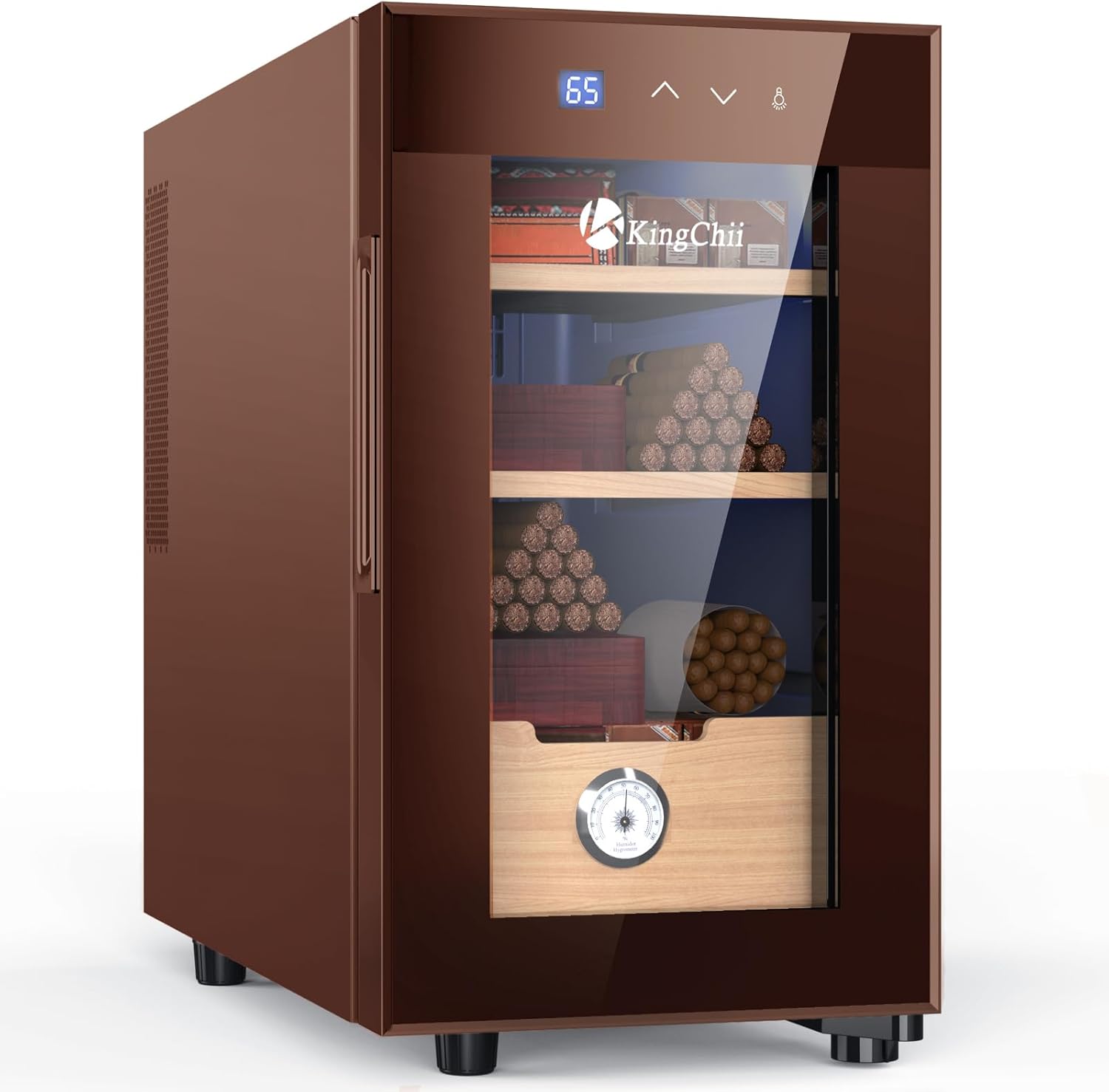 Amazon.com: KingChii 13L Electric Cigar Humidors Temperature Control ...