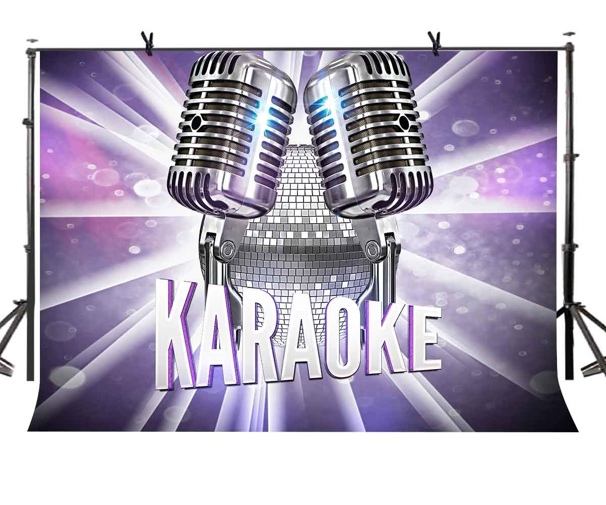 Karaoke Backdrop