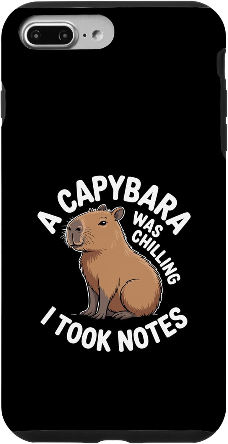 A Capybara was Chilling. I Took Notes Lustige Grafik für Kinder Hülle ...