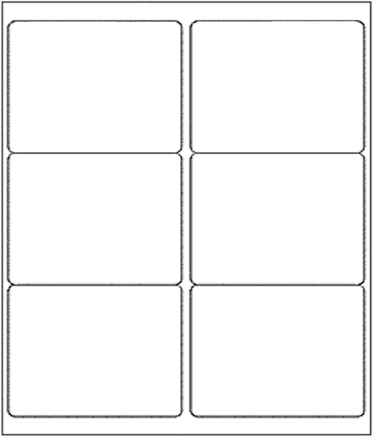 Amazon.com : PRES-a-ply 3-1/3 x 4 Inches Laser Labels, White, 600 Count ...