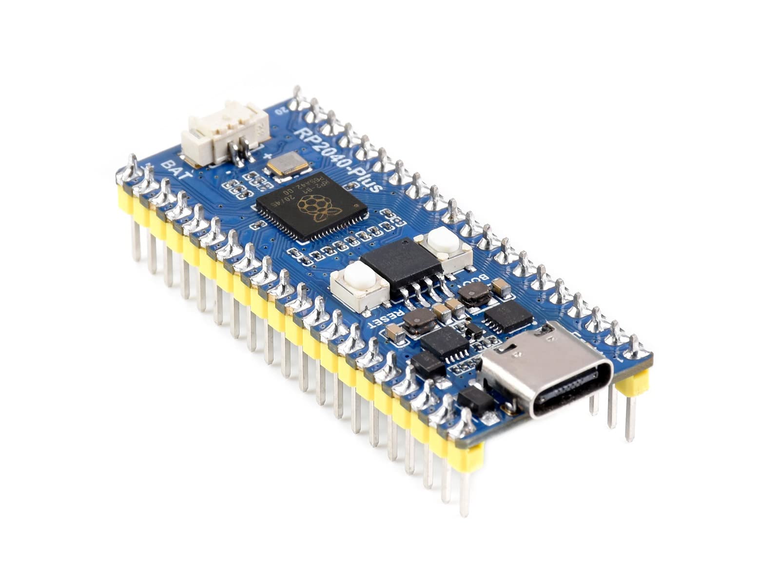 Buy Waveshare Rp2040 Plus Pico Like Mcu Board Based On Raspberry Pi Rp2040 Chip With Pre