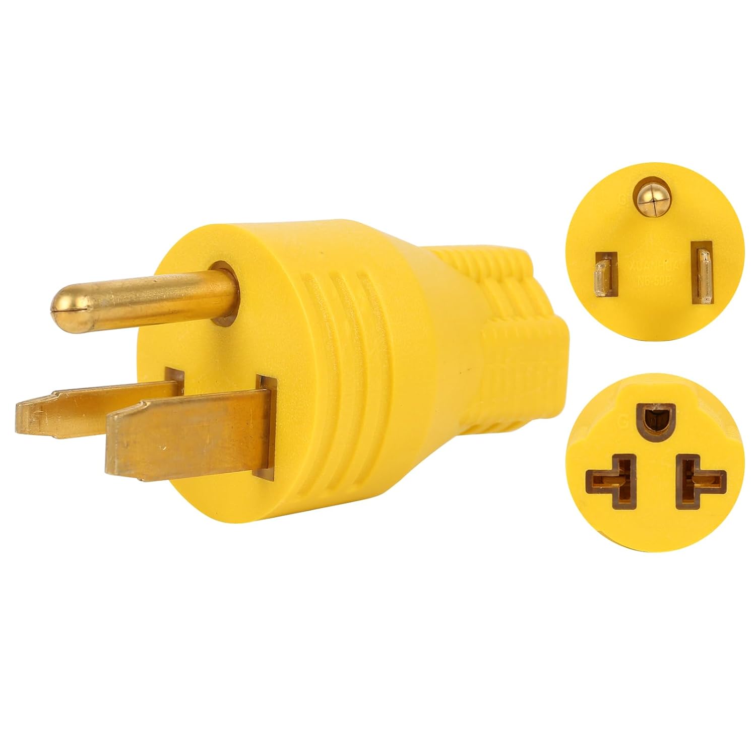 NEMA 6-50P to 5-15R 5-20R 6-15R 6-20R 240V 50 Amp 3 Prong Male Plug to ...