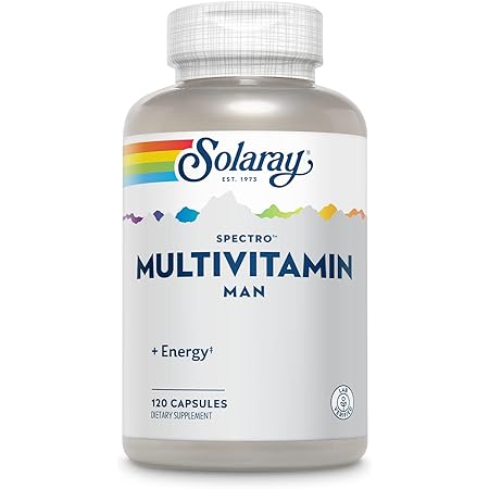Amazon.com: SOLARAY Once Daily Active Man Multivitamin & Mineral ...