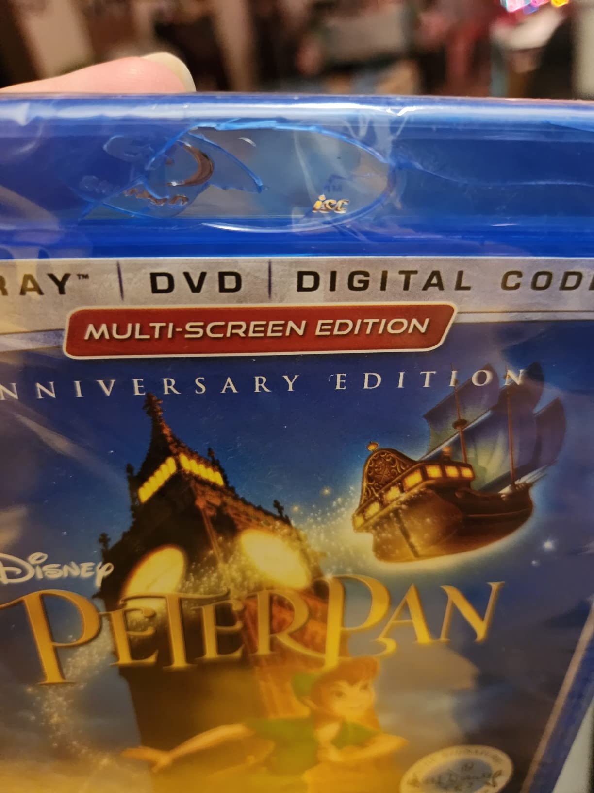 Amazon.com: Peter Pan (1953) (Special Edition Artwork Sleeve) [DVD ...