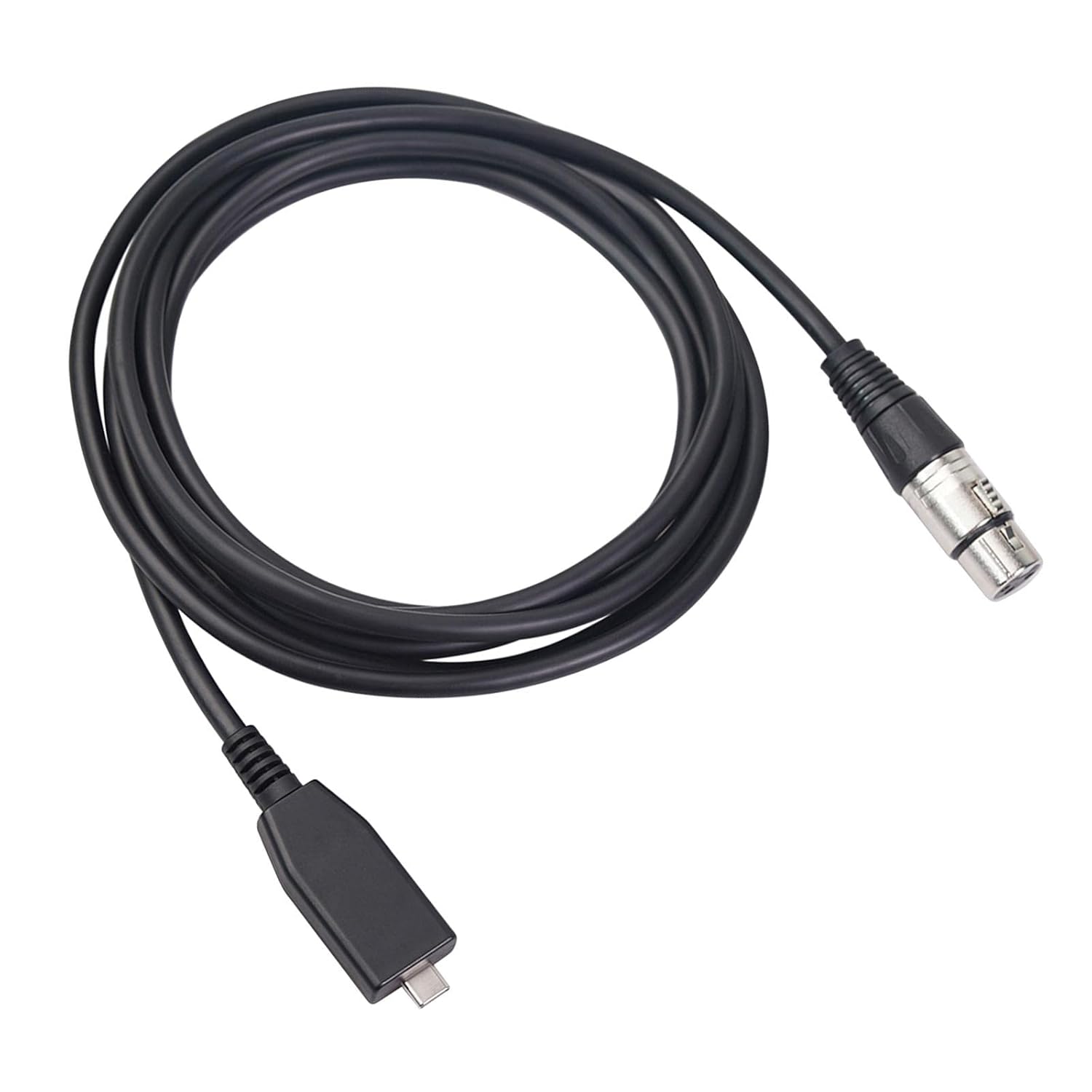 THE STYLE SUTRA Audio Adapter 3 Pin Xlr Female To 2.0 Type C Usb ...