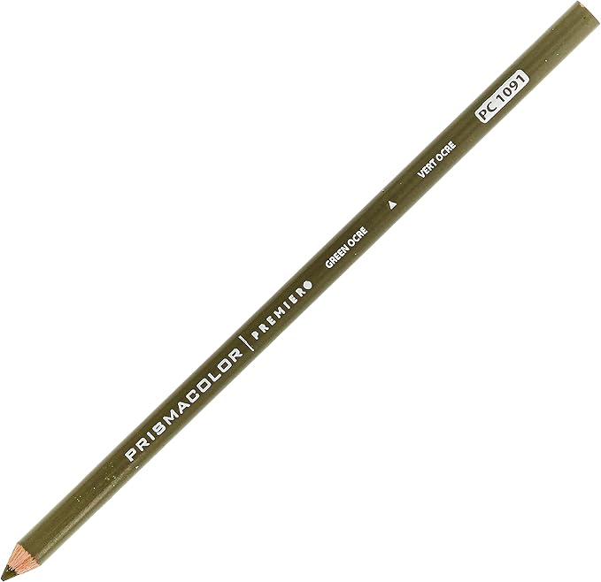 Amazon.com : Prismacolor Premier Colored Pencil, Green Ochre (4151 ...