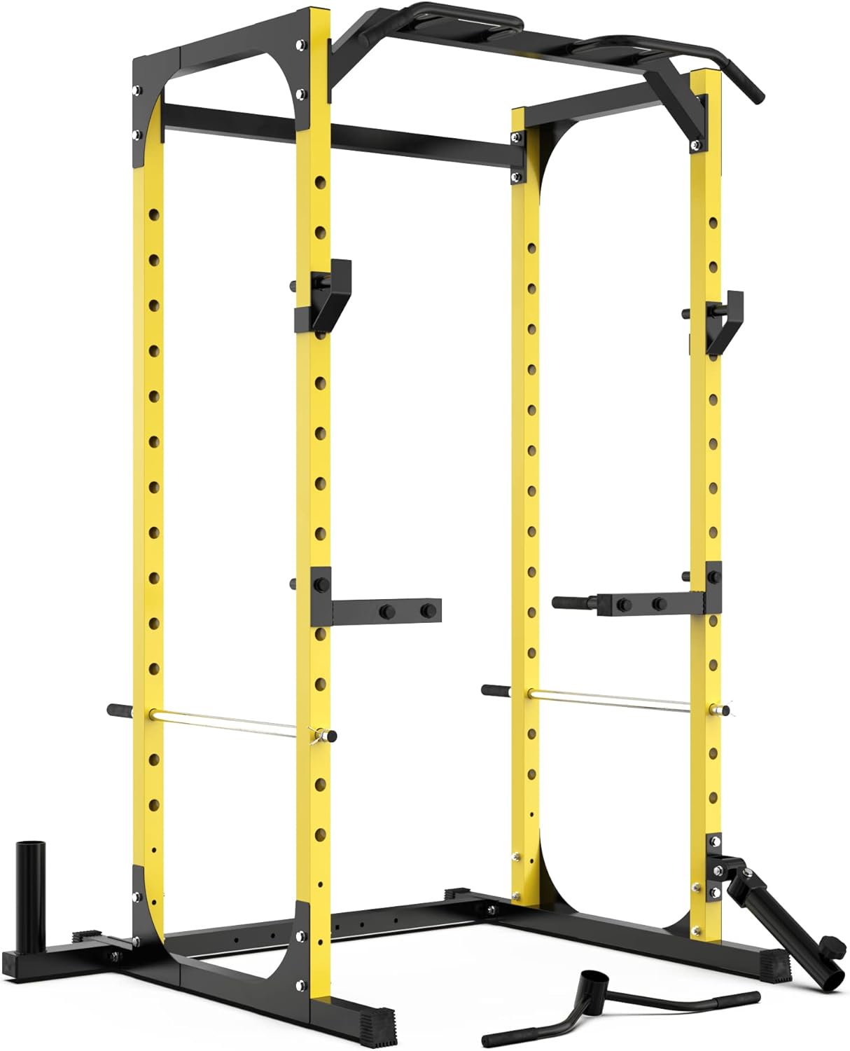 Synergee Power Rack Cage, J-Cups, Safety Arms, Pull Up Bar, Landmine ...