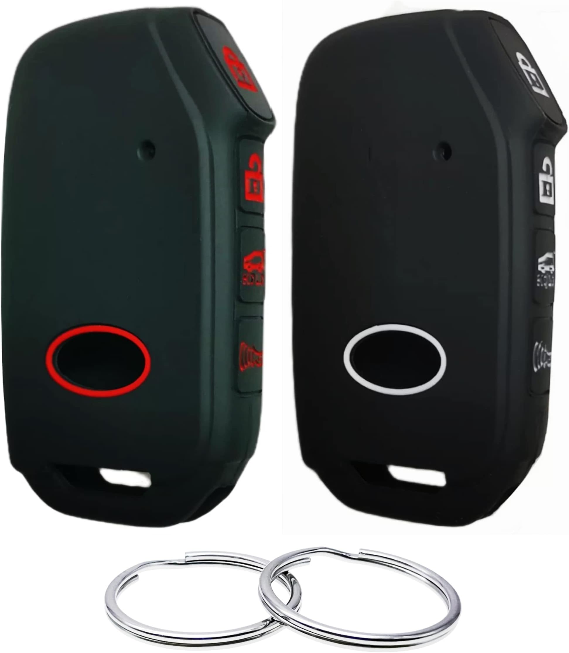 Amazon.com: REPROTECTING Silicone Rubber Key Fob Cover Compatible with ...