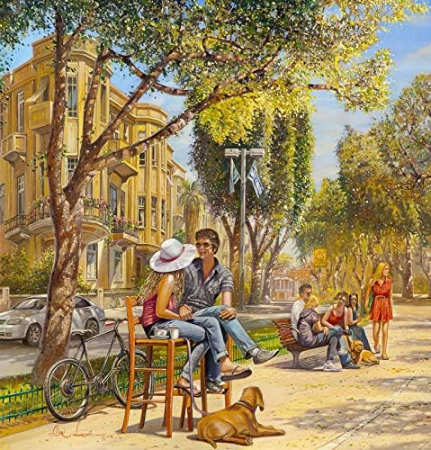 Amazon.com: Alex Levin - On Tel Aviv's Rothschild Boulevard - Limited ...