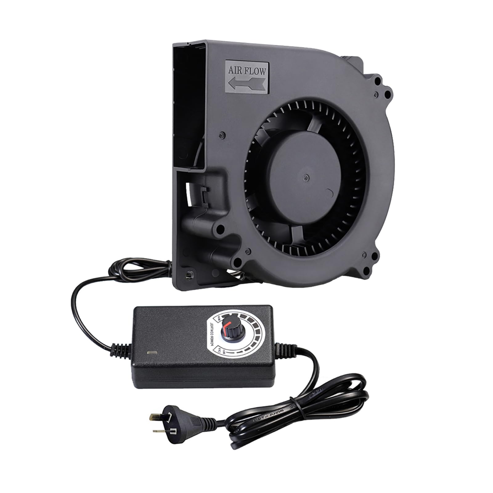 Ronyaoko 120mm Blower Fan,120mm x 32mm Turbo Centrifugal Fan,with AC ...