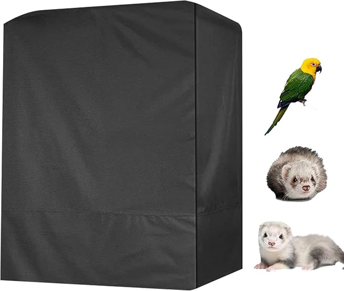 Amazon.com: Bird Cover for Cage,Breathable Black Out Lightweight ...