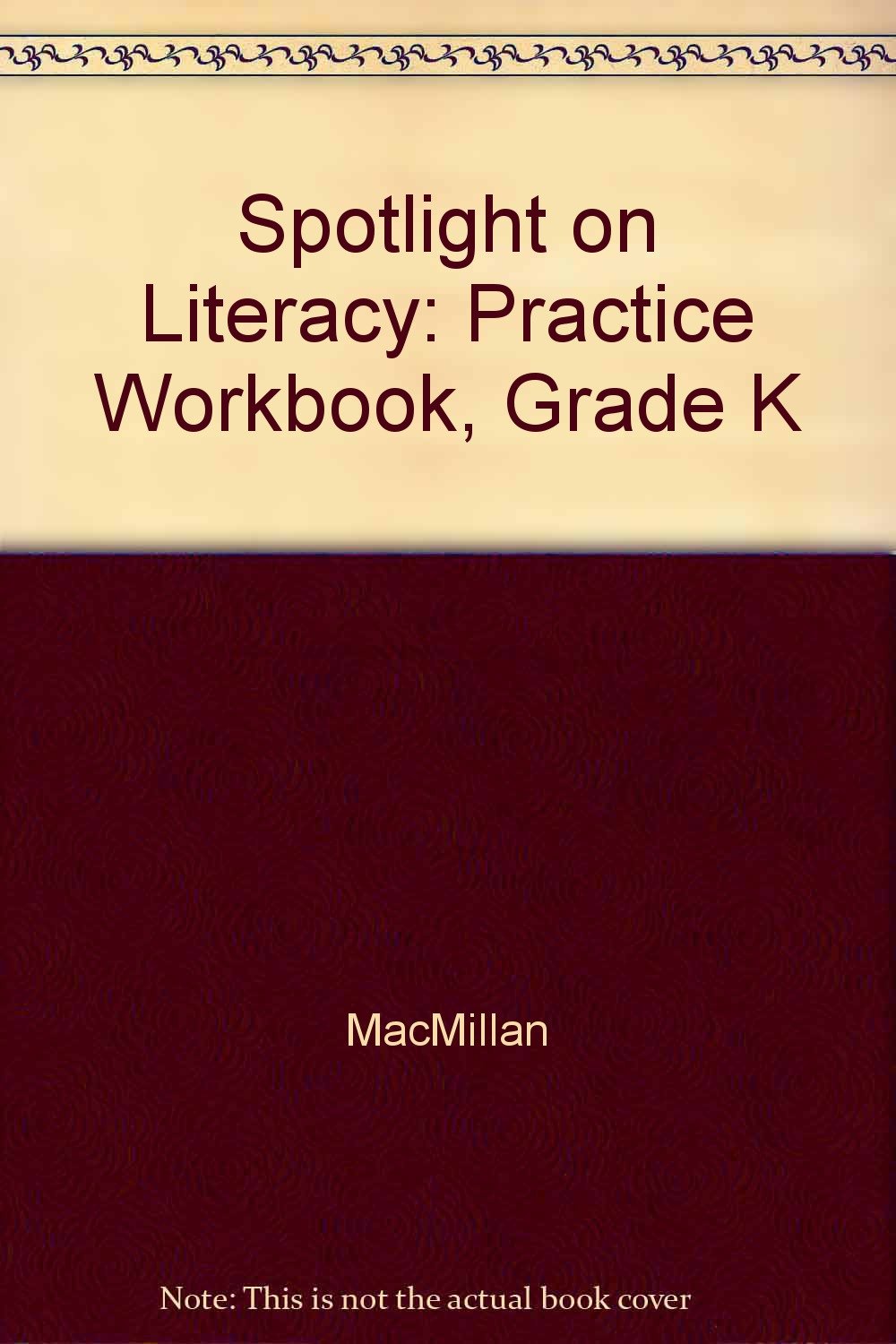 Spotlight on Literacy: Practice Workbook, Grade K: Amazon.co.uk ...