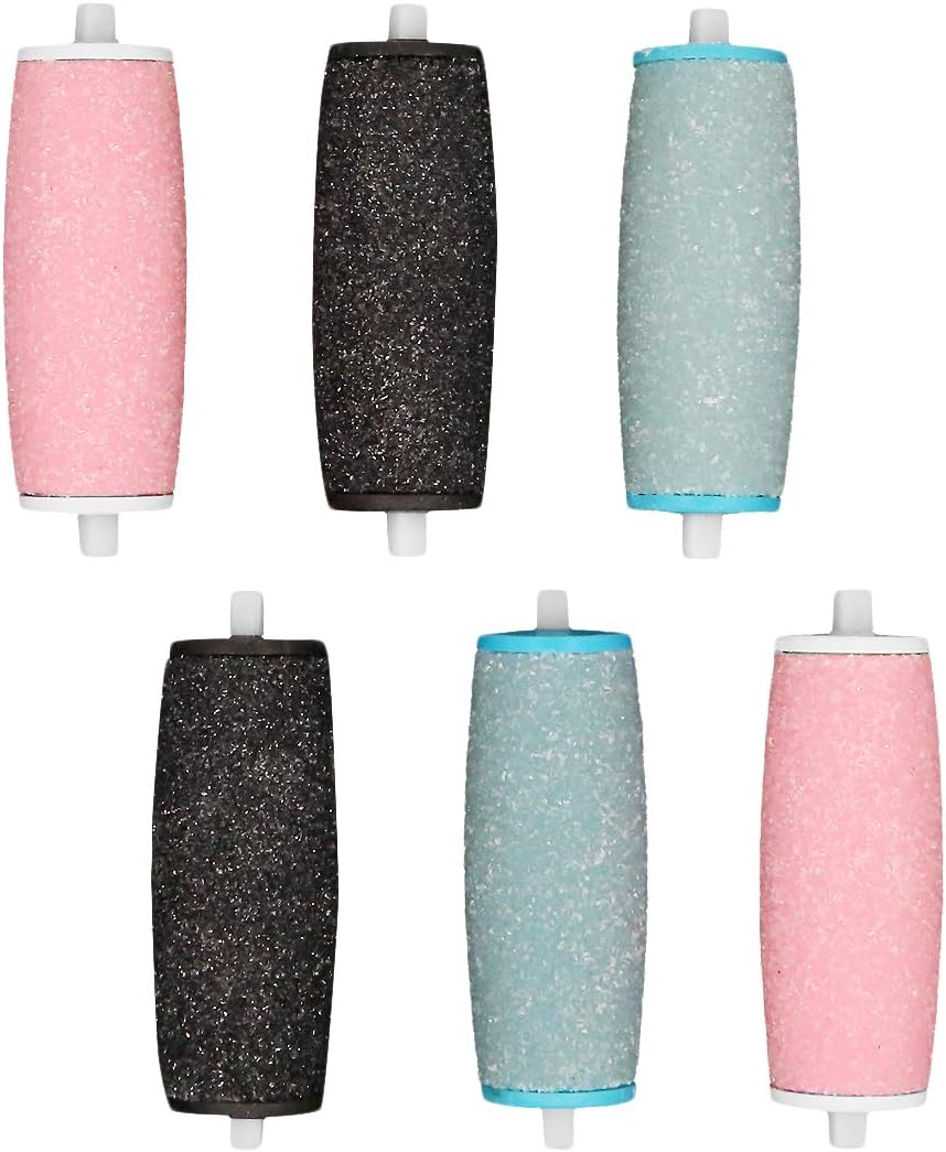 Amazon.com : 6 Pcs Extra Coarse Pedicure Rollers Replacement Rollers ...