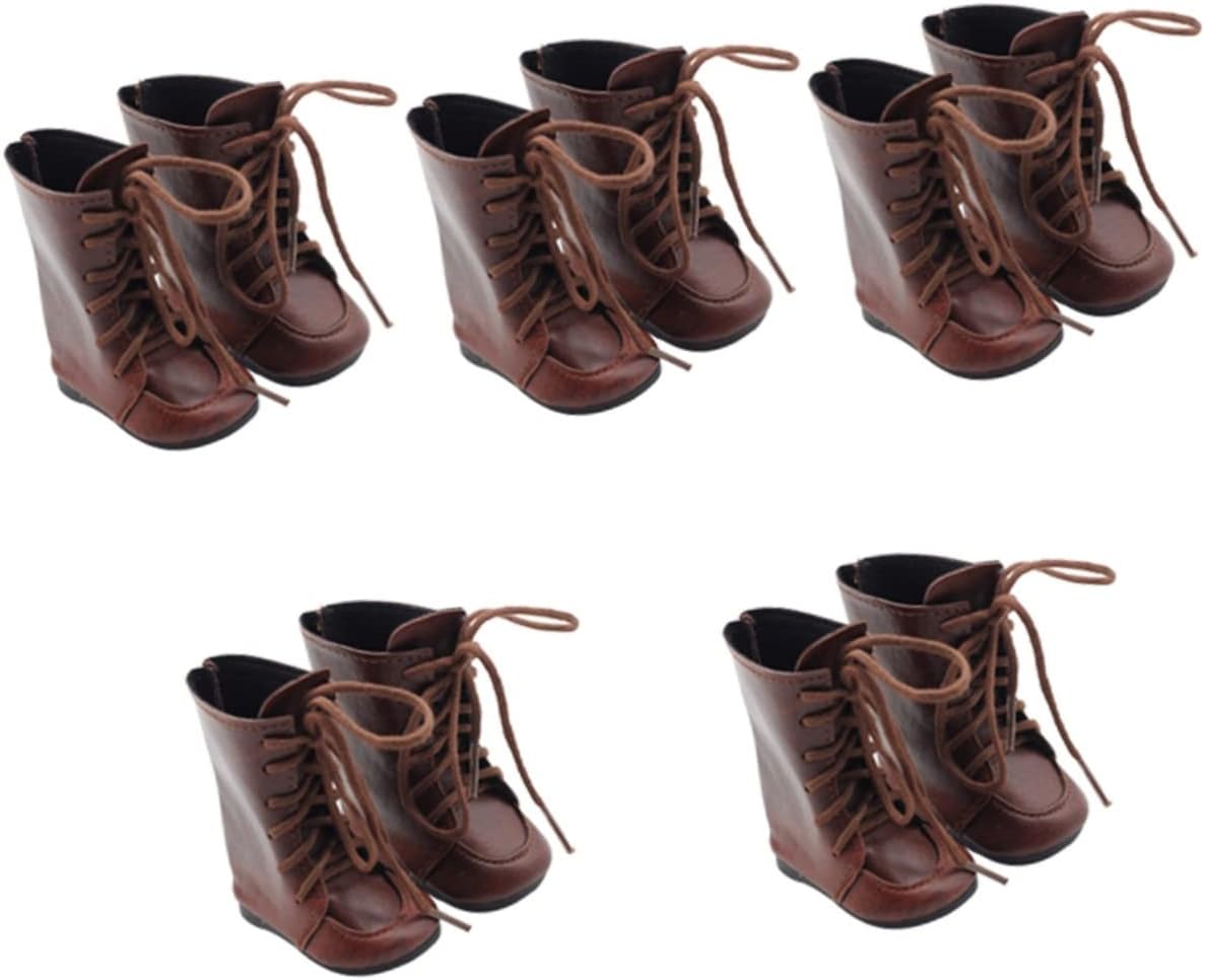 Amazon.com: 5 Pairs 18-inch Doll Boots Chirtmas Decor Home Accessories ...