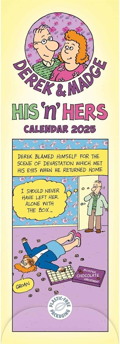 Derek & Madge His n Hers Planner Slim Slim Planner 2025 (PFP) : Amazon ...