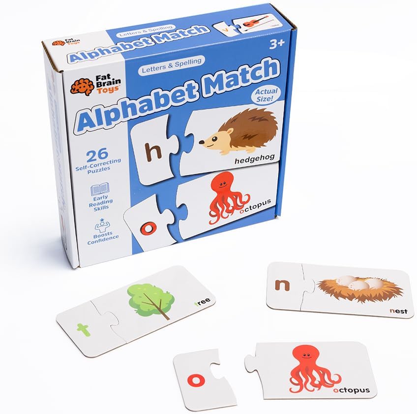 Amazon.com: Fat Brain Toys Learning Steps - Letters & Spelling Alphabet ...