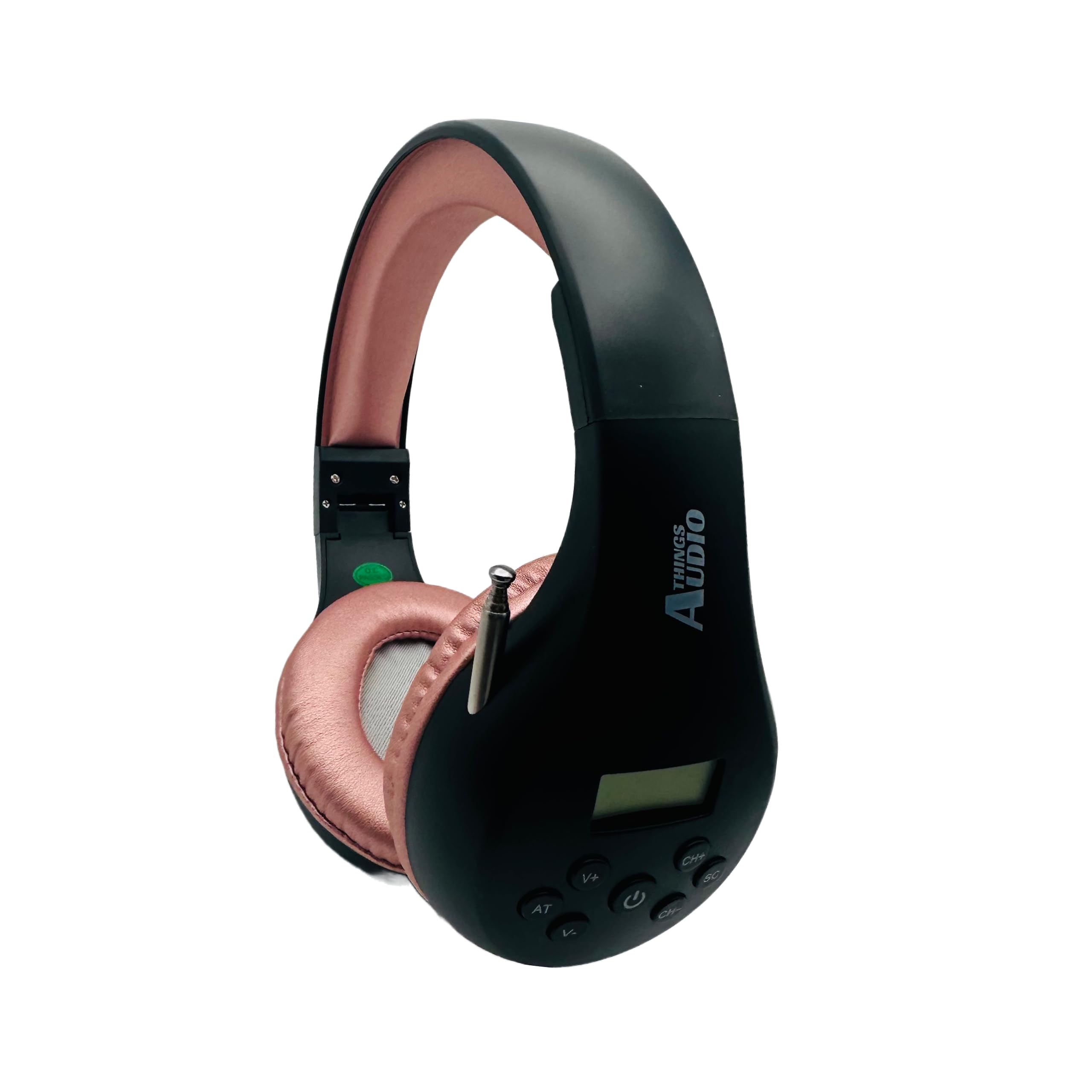 Amazon.com: THINGS AUDIO Portable Personal FM Radio Headphones Pull-Out ...